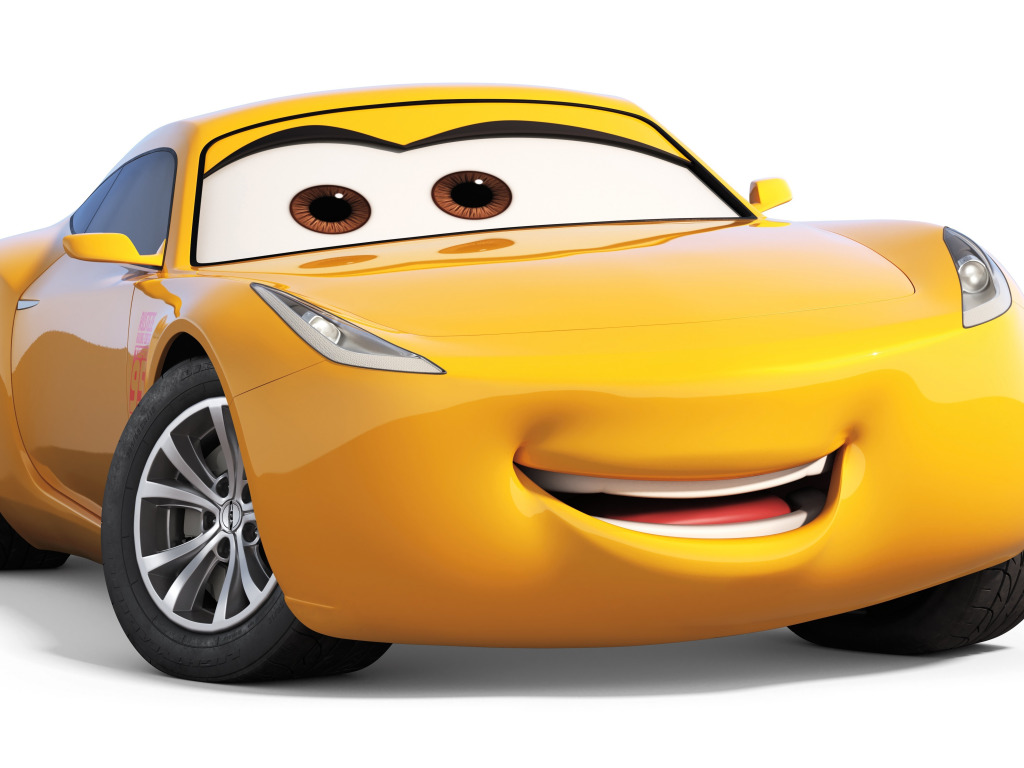 Download wallpaper car, Disney, Pixar, Cars, yellow, animated film ...