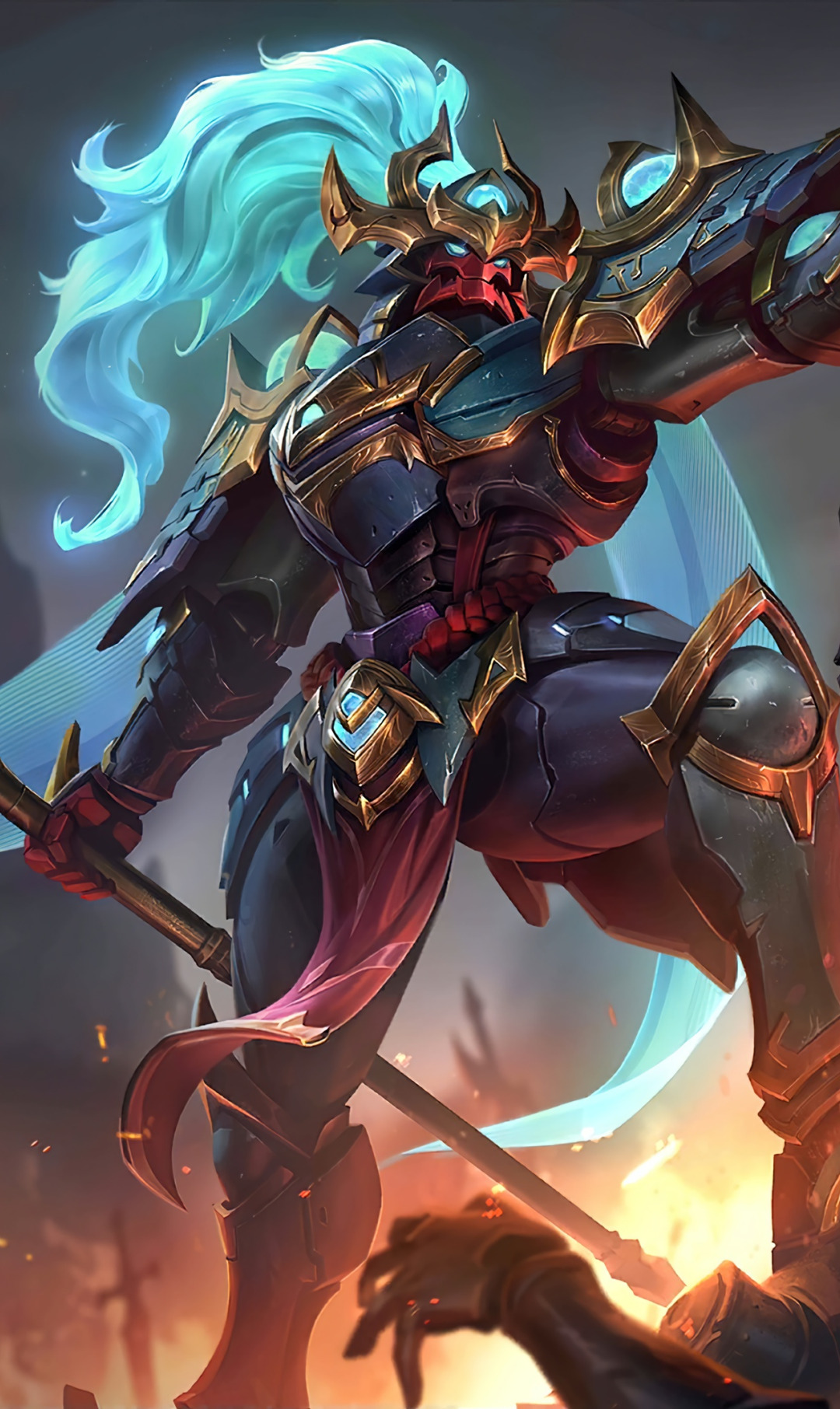 Download wallpaper Art, MOBA, Alpha, Mobile Legends, Mobile Legends ...