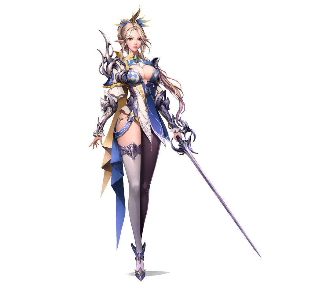 Download wallpaper Girl, Fantasy, Art, Style, Illustration, Sword ... Download wallpaper Girl, Fantasy, Art, Style, Illustration, Sword ...
