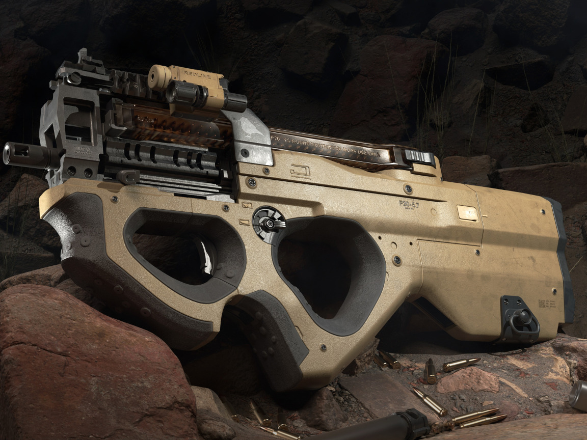 Download wallpaper weapons, weapon, render, gun machine gun, smg ...