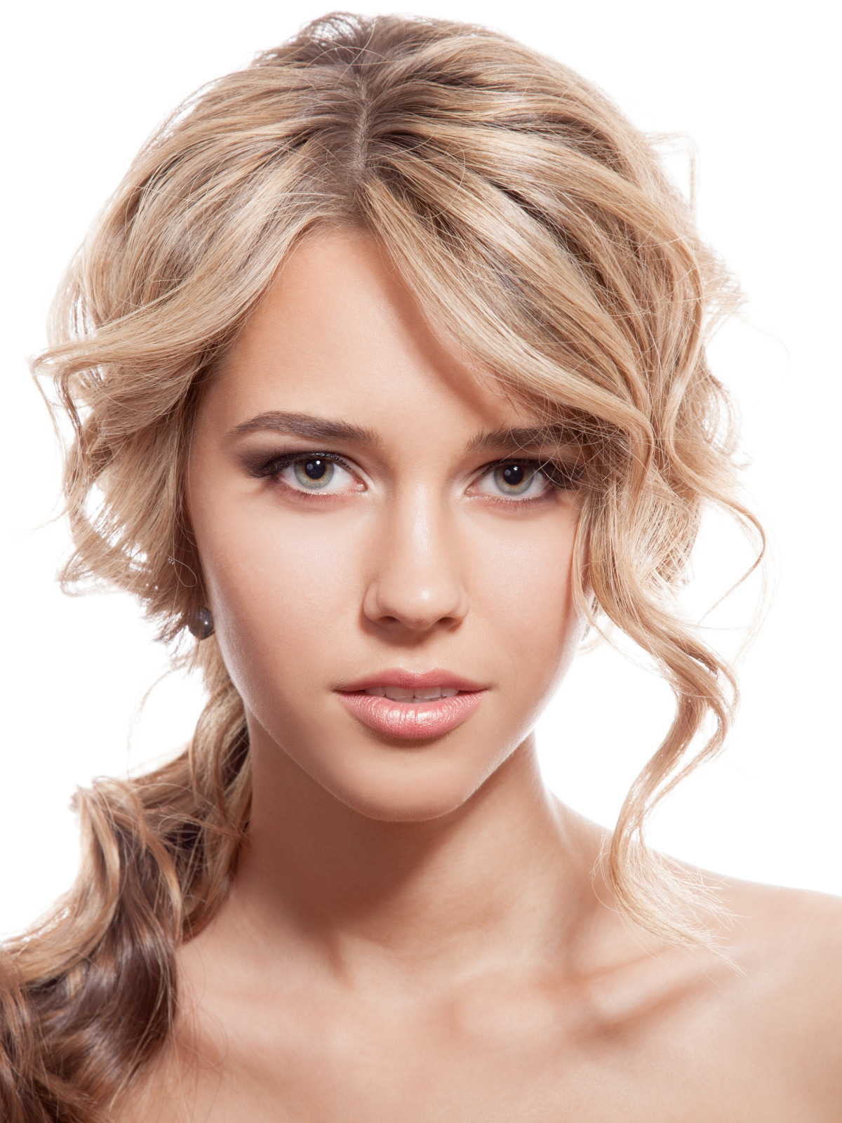 Download Wallpaper Sexy Look Blonde Section Style In Resolution 1200x1600
