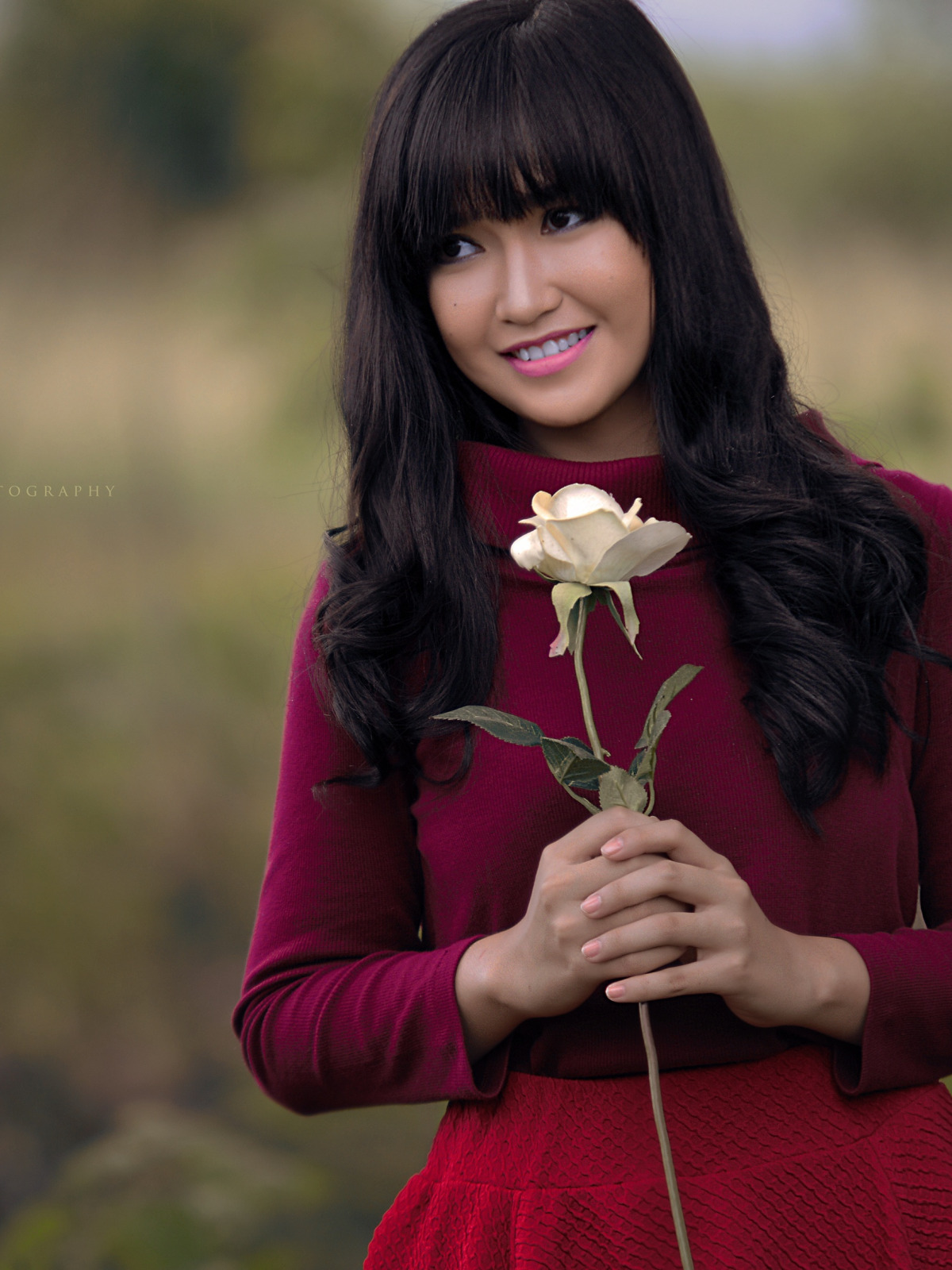 Download wallpaper girl, background, jozel, section girls in resolution 1200x1600