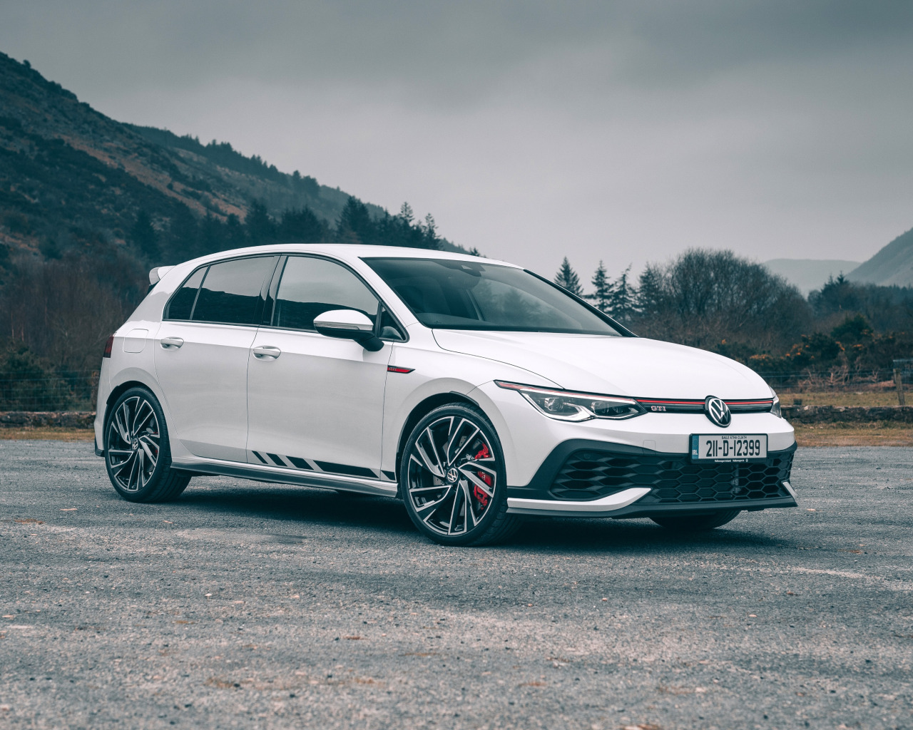 Download wallpaper Volkswagen, Golf, GTI, Clubsport, 2021, Volkswagen Golf GTI Clubsport ...