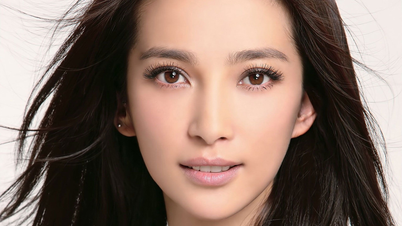 Download wallpaper look, pose, portrait, makeup, actress, hair, look, pose, section girls in ...