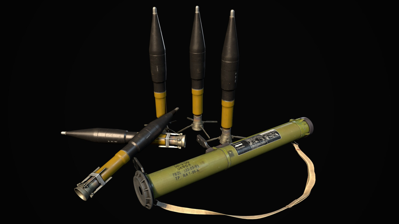 Download wallpaper USSR, Anti-tank hand grenade, Disposable, RPG-26 ...