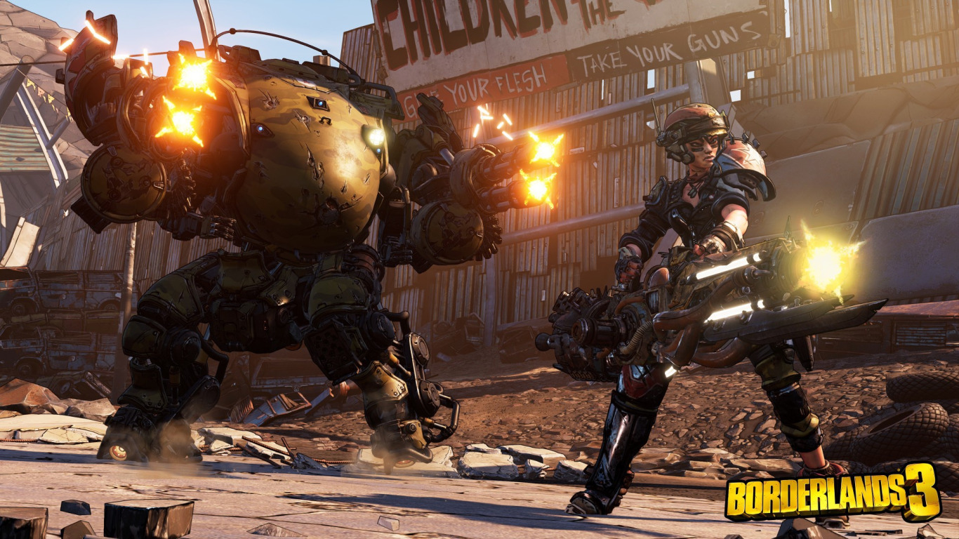 Download wallpaper 2K Games, Gearbox Software, Borderlands 3, section ...