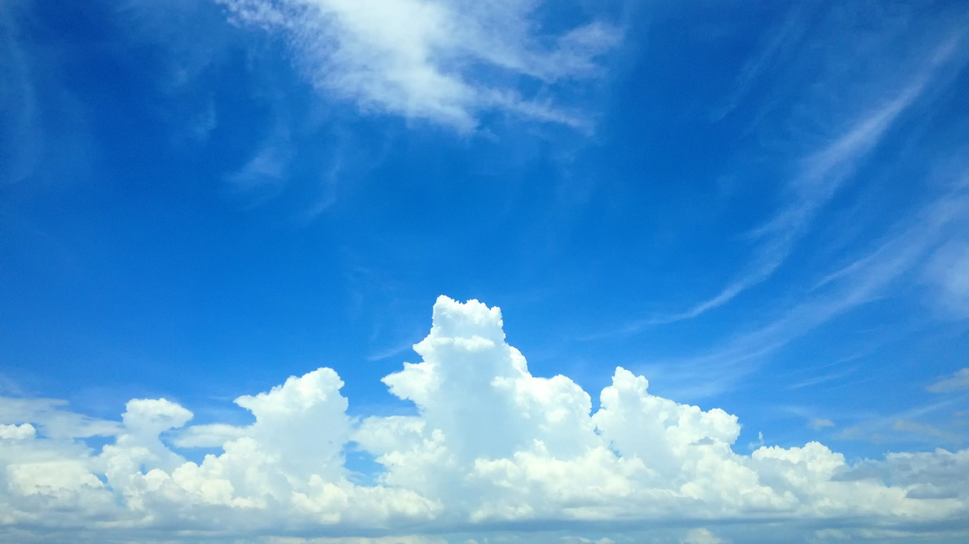 Download wallpaper sky, landscape, cloud, cielo, nube, section landscapes in resolution 1366x768