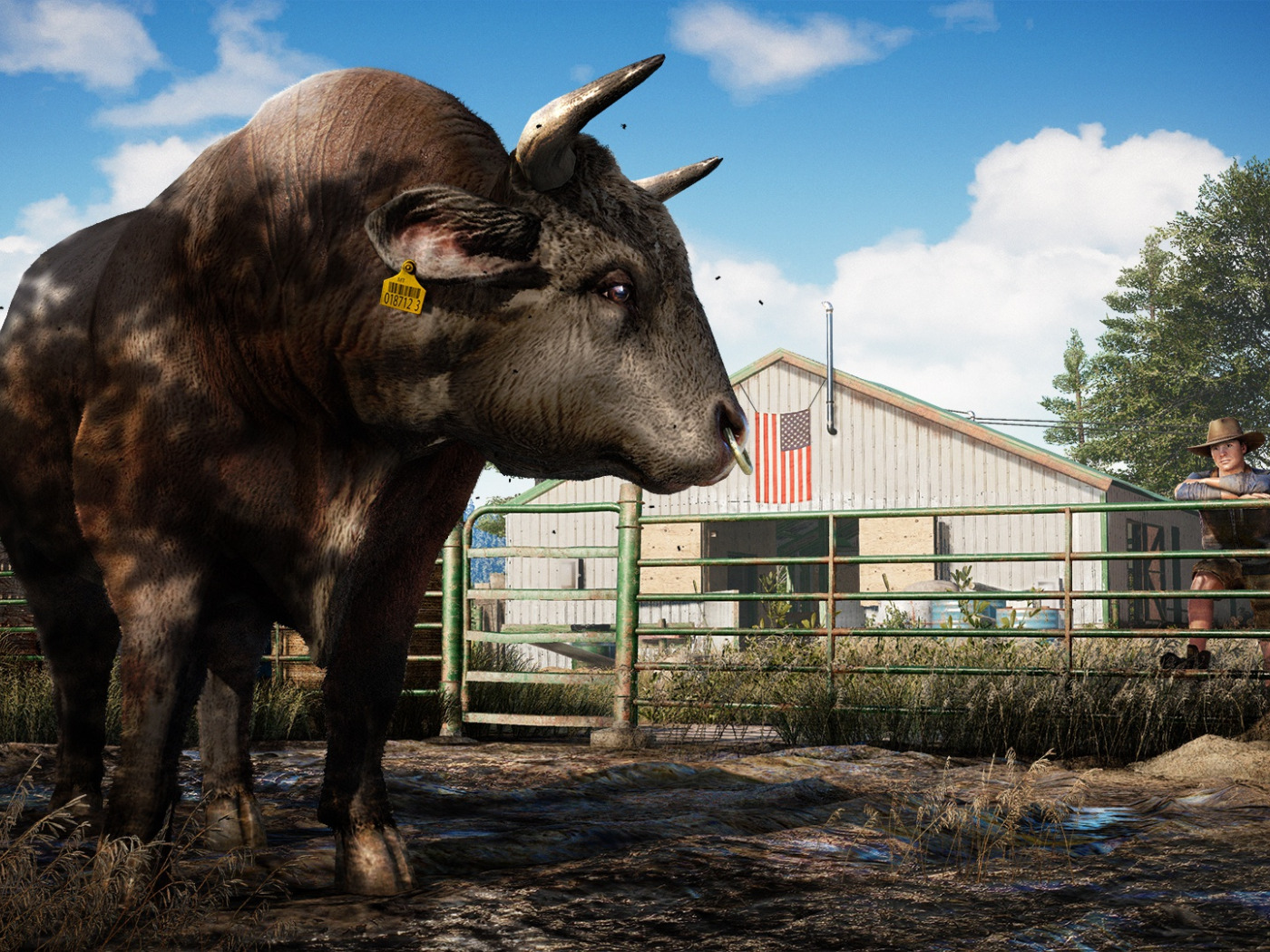 Download wallpaper FC5, BULL, FC 5, EDGE LIGHTS, EDGE LIGHTS 5, FAR CRY ...