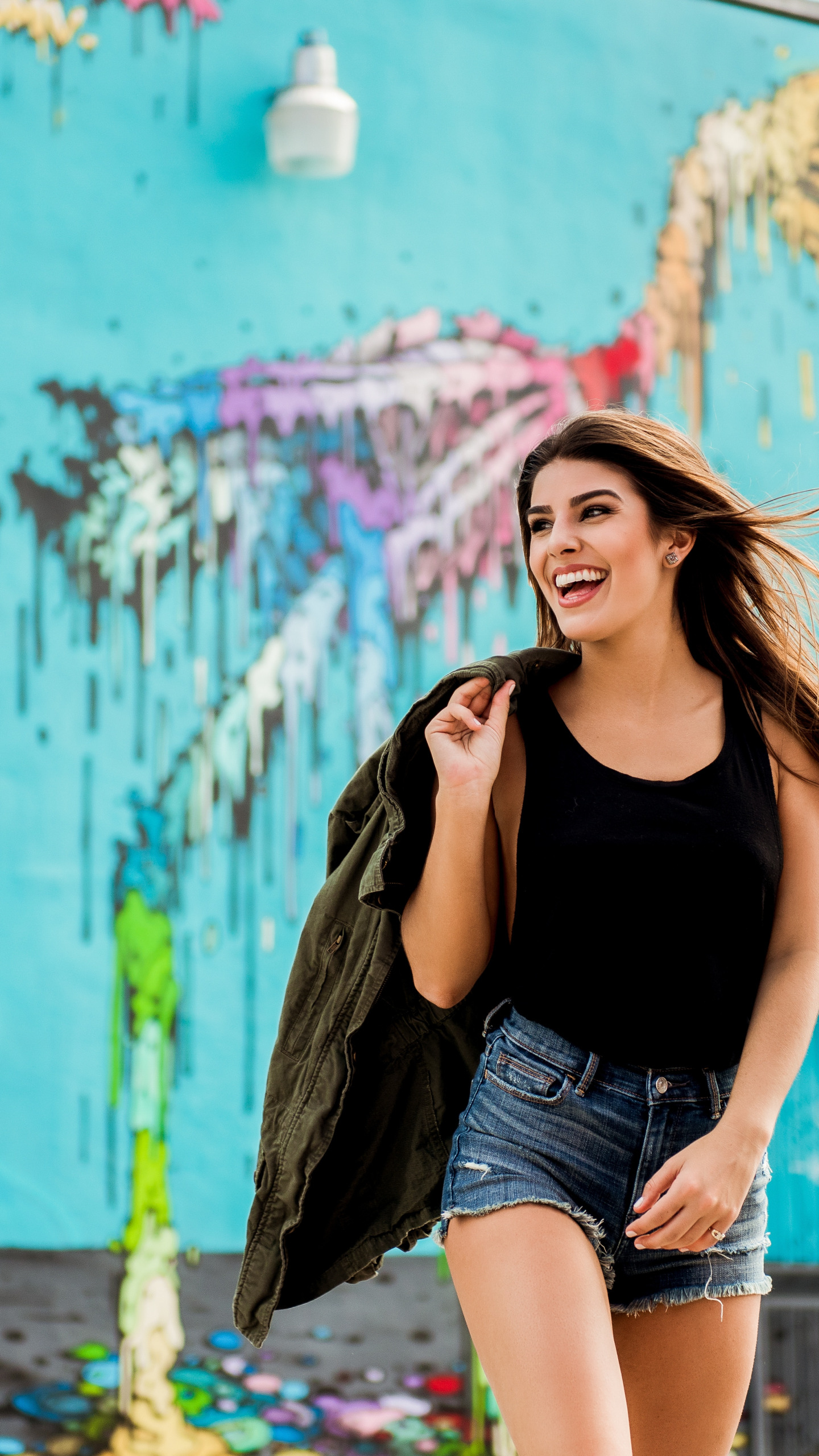 Download wallpaper summer, face, smile, model, hair, laughter, figure ...