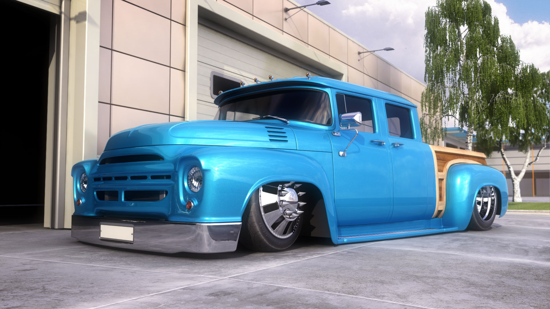 Download wallpaper custom, ZIL, 130, section other technics in ...