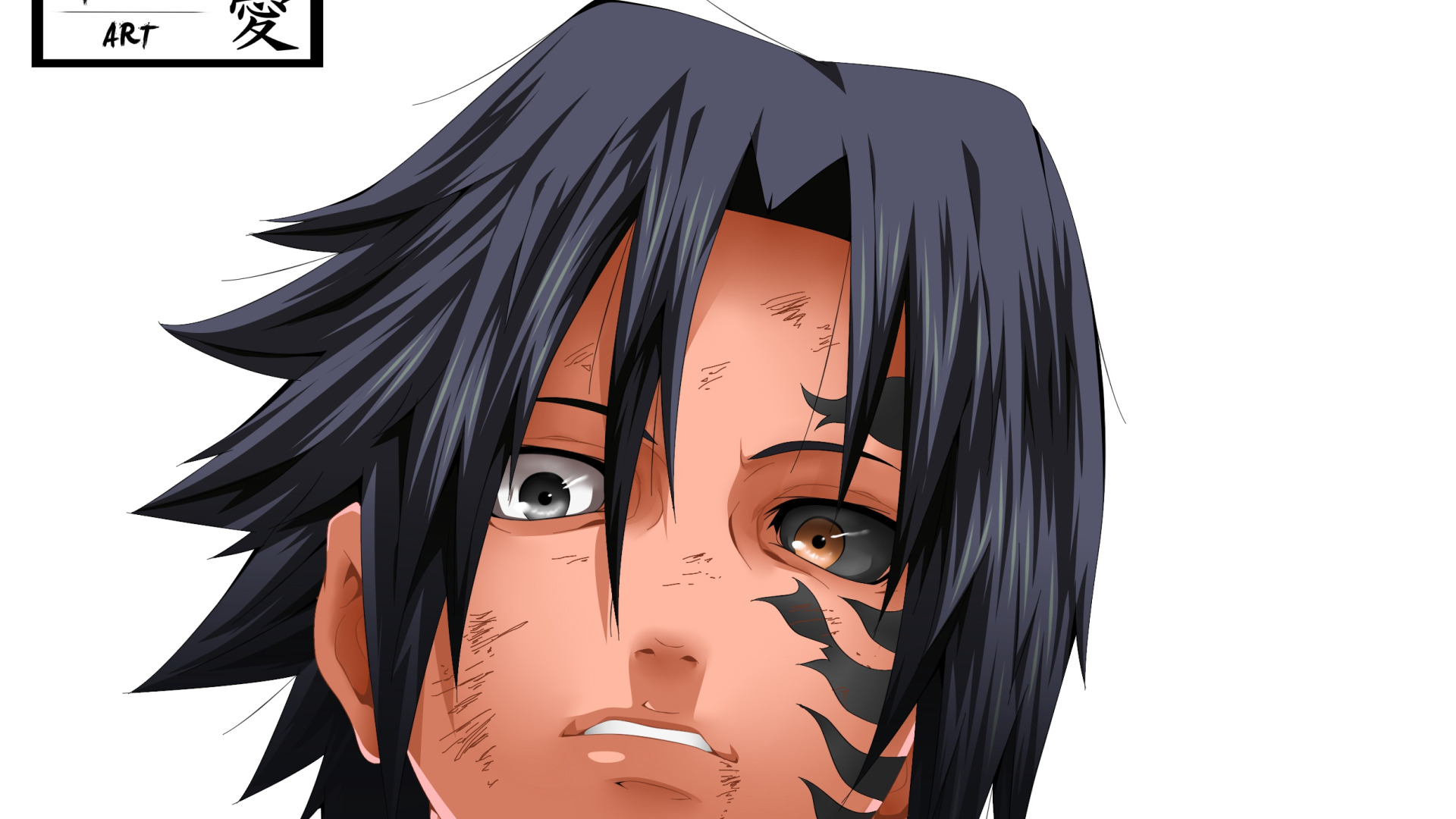 Download wallpaper boy, Naruto, Naruto, Sasuke Uchiha, section shonen ...