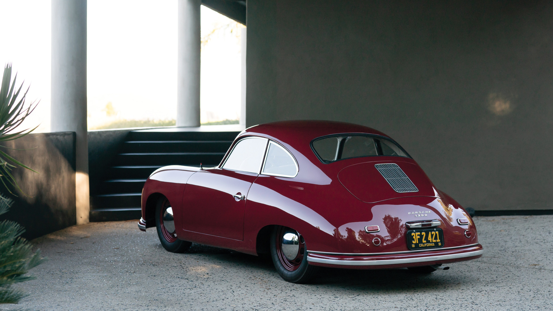 Download wallpaper Porsche, vintage, 356, 1951, Porsche 356 1300 Coupe ...