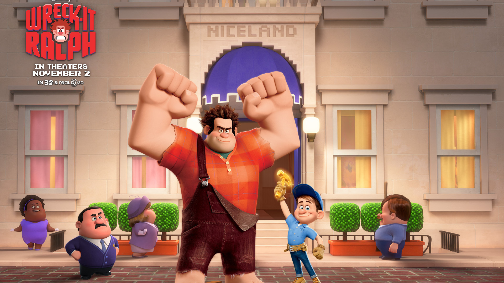 Download wallpaper movie, disney, disney, cartoons, Ralph, ralph ...