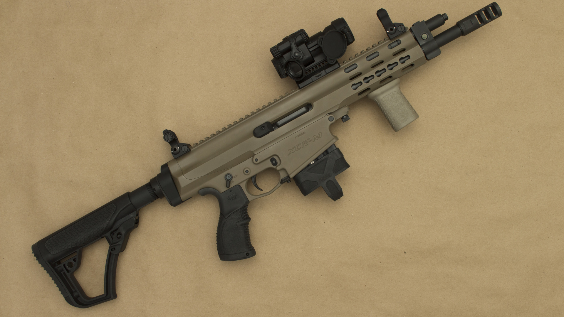 Download wallpaper weapons, SBR, assault rifle, XCR-M, section weapon ...