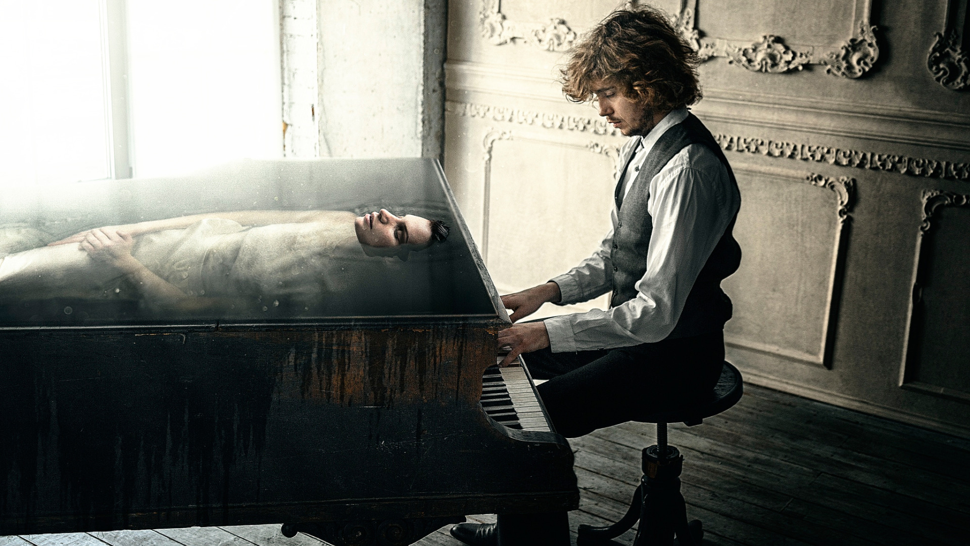 Download wallpaper girl, creativity, Muse, Muse, Andrew Vasiliev ...