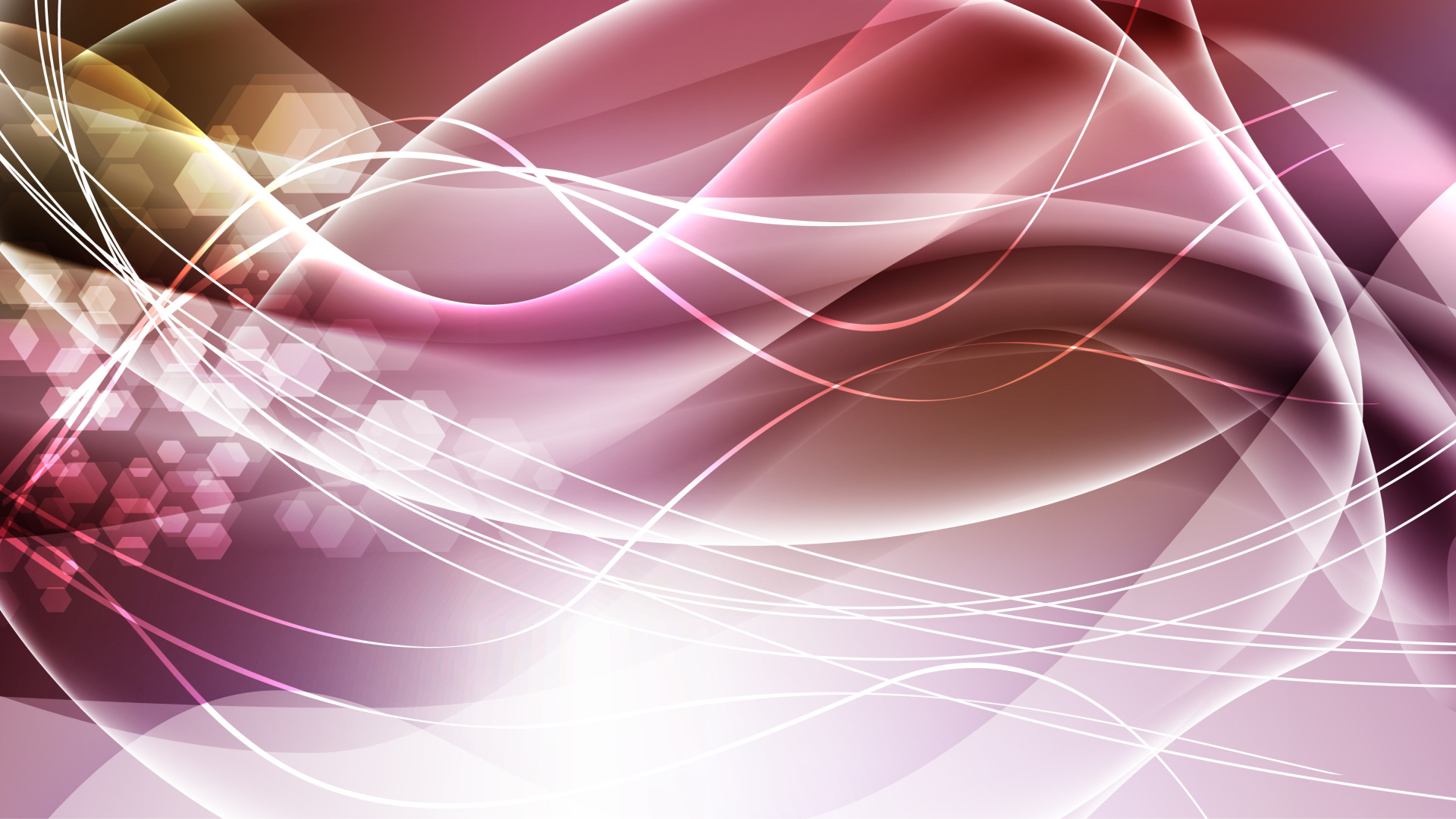 Download wallpaper transparency, line, curves, section abstraction in resolution 1920x1080