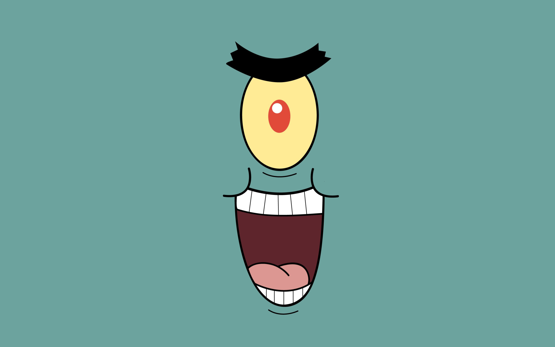 Download wallpaper SpongeBob, the animated series, Sheldon, Plankton ...