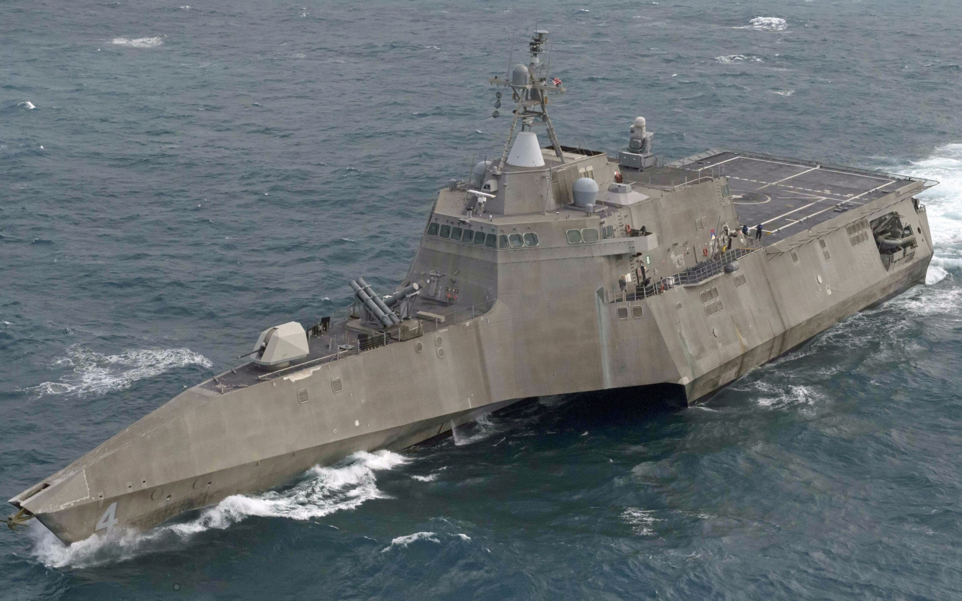 Download wallpaper weapons, army, Navy, USS Coronado (LCS 4), littoral combat ship, section ...
