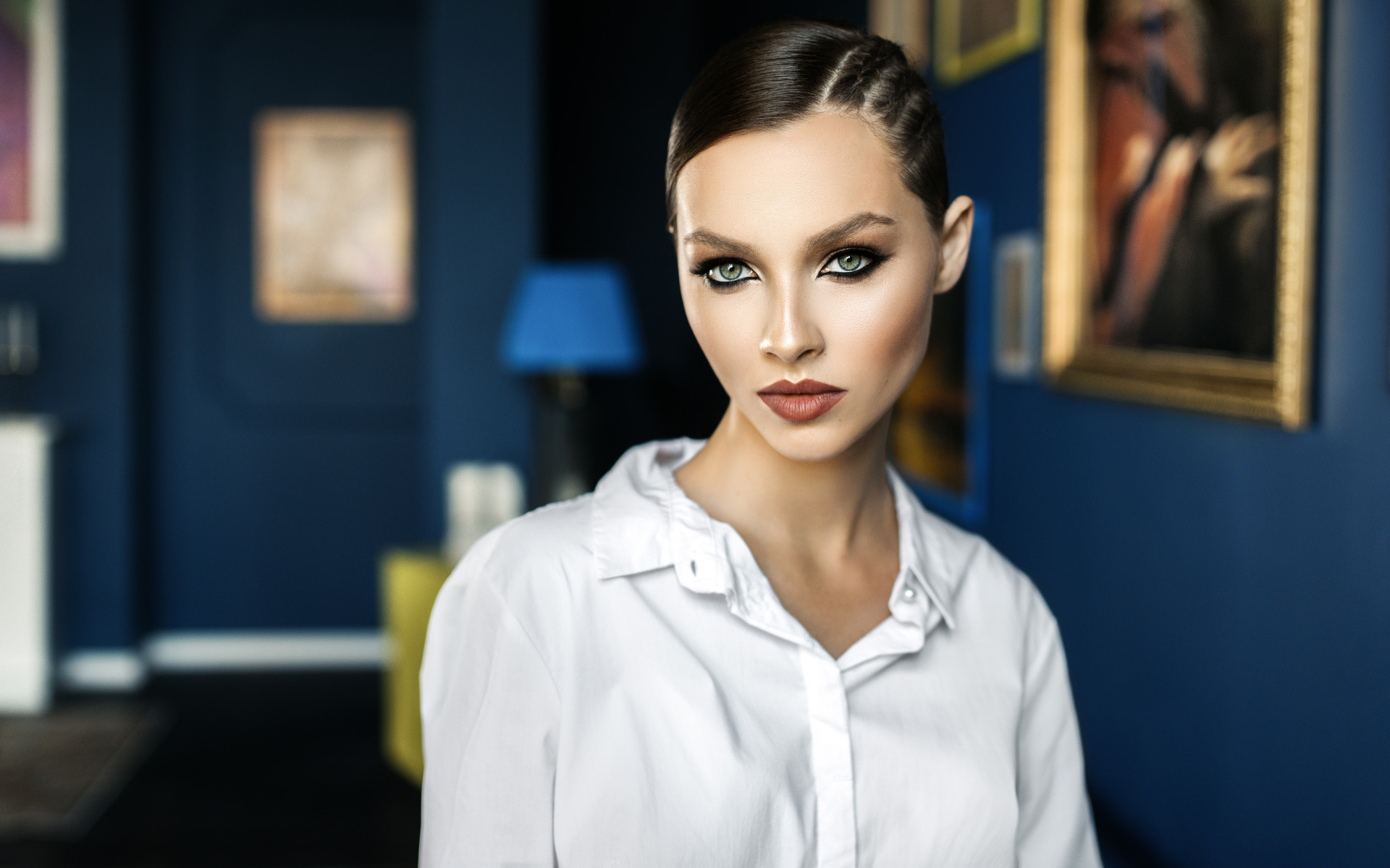 Download wallpaper girl, portrait, makeup, Igor Kondakov, section girls ...
