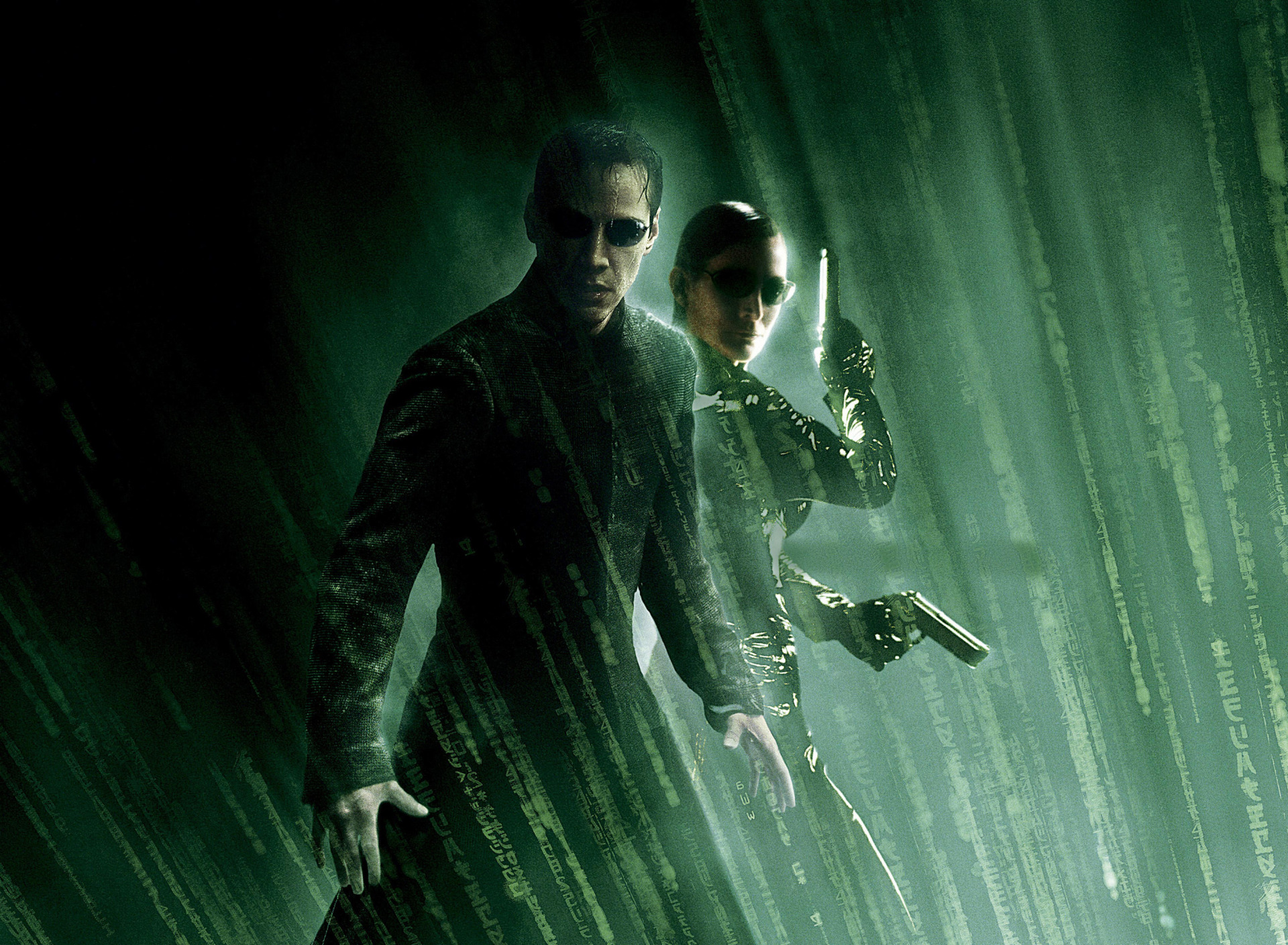 Download wallpaper Girl, Matrix, Action, Neo, Movies, Men, The ...
