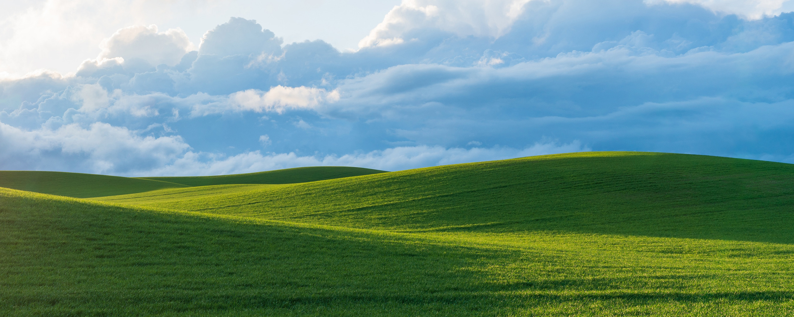 Download wallpaper sky, field, clouds, section landscapes in resolution ...