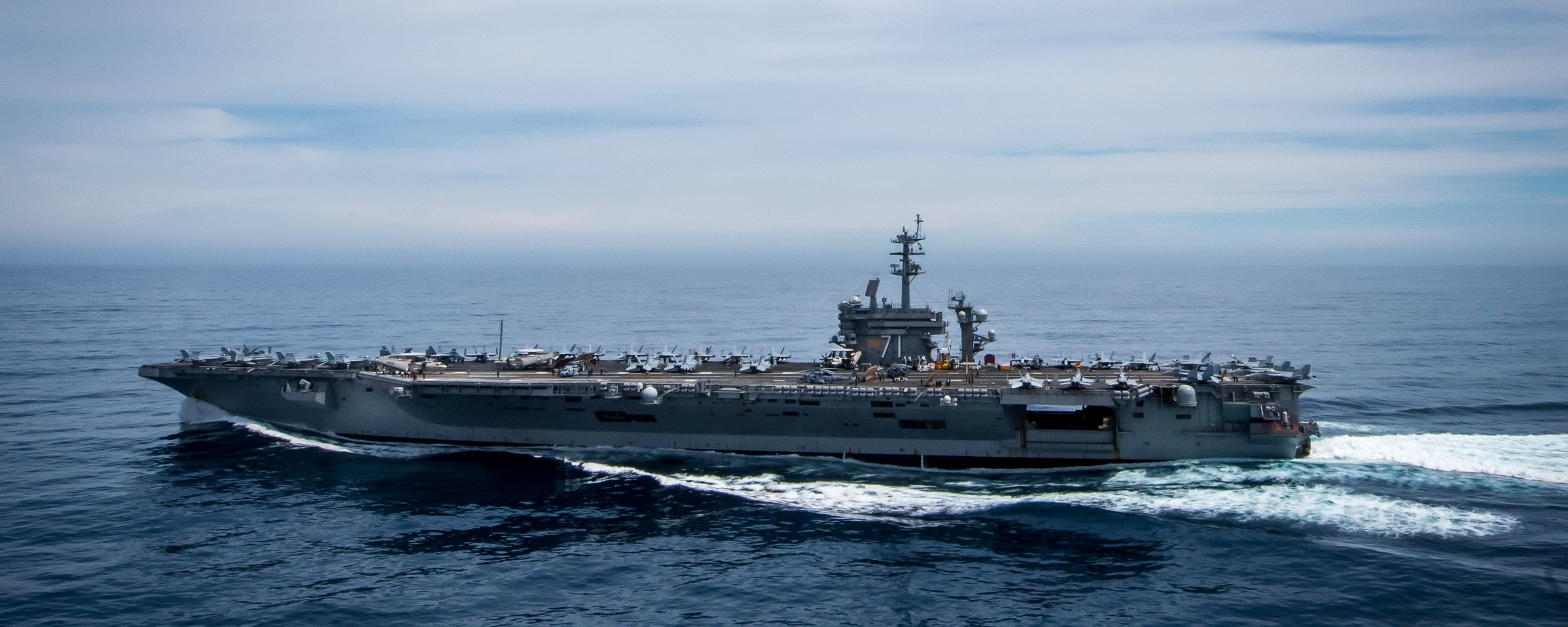 Download wallpaper army, Navy, aircraft carrier, USS Theodore Roosevelt, CVN 71, section weapon ...