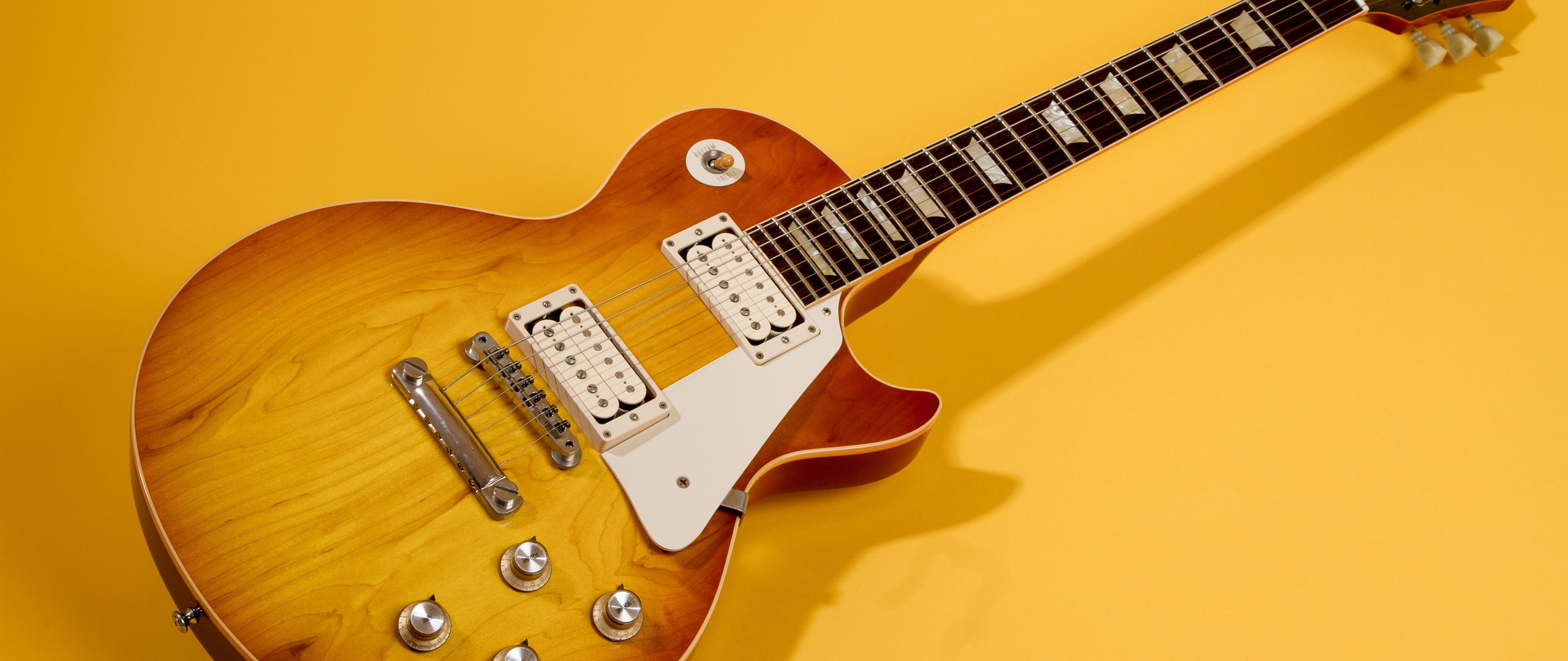Download wallpaper background, guitar, Gibson 1960 Reissue, section ...