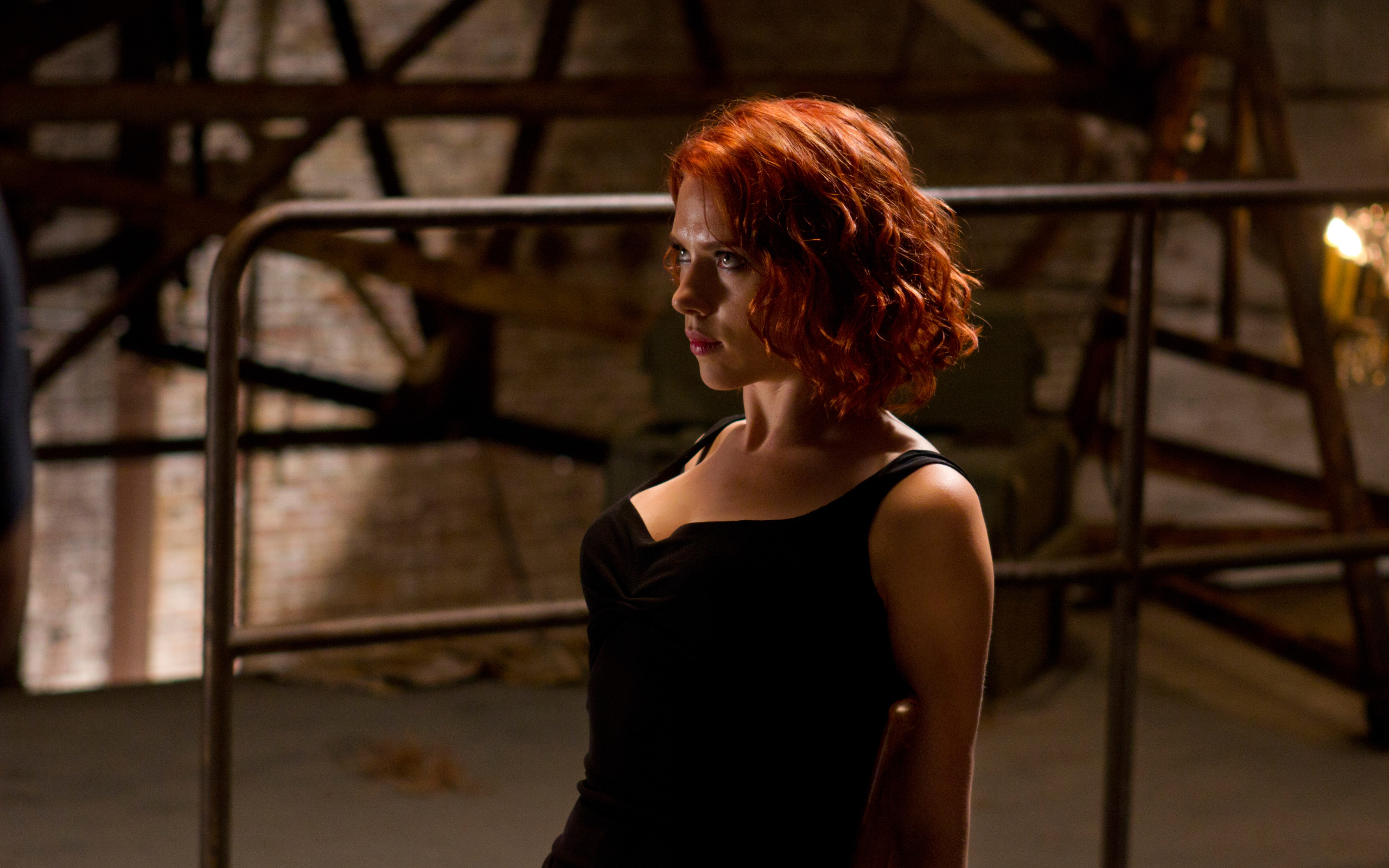 Download wallpaper Scarlett Johansson, Black Widow, Natasha Romanoff, The Avengers, The Avengers ...