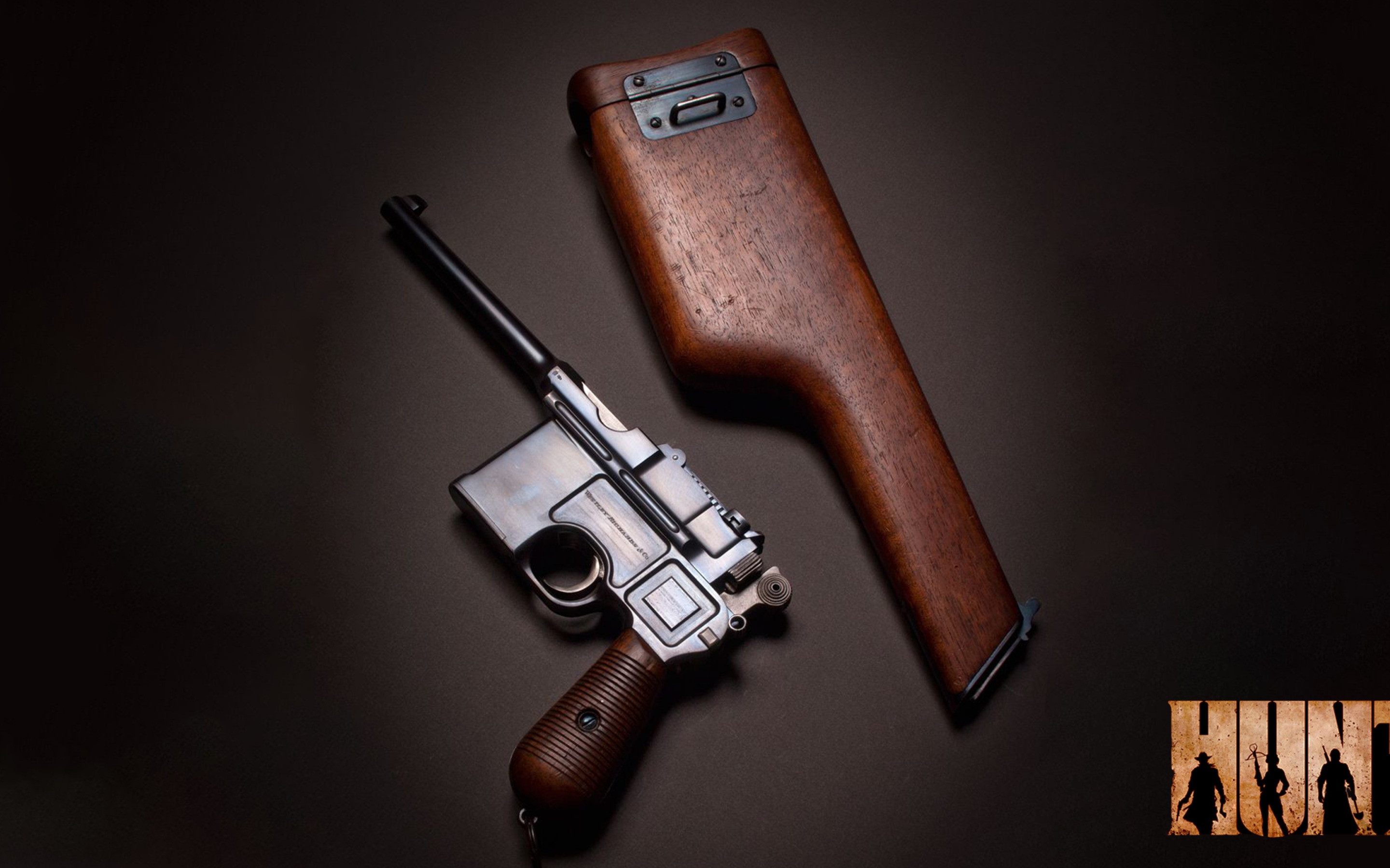 Download wallpaper gun, holster, Mauser, section weapon in resolution ...