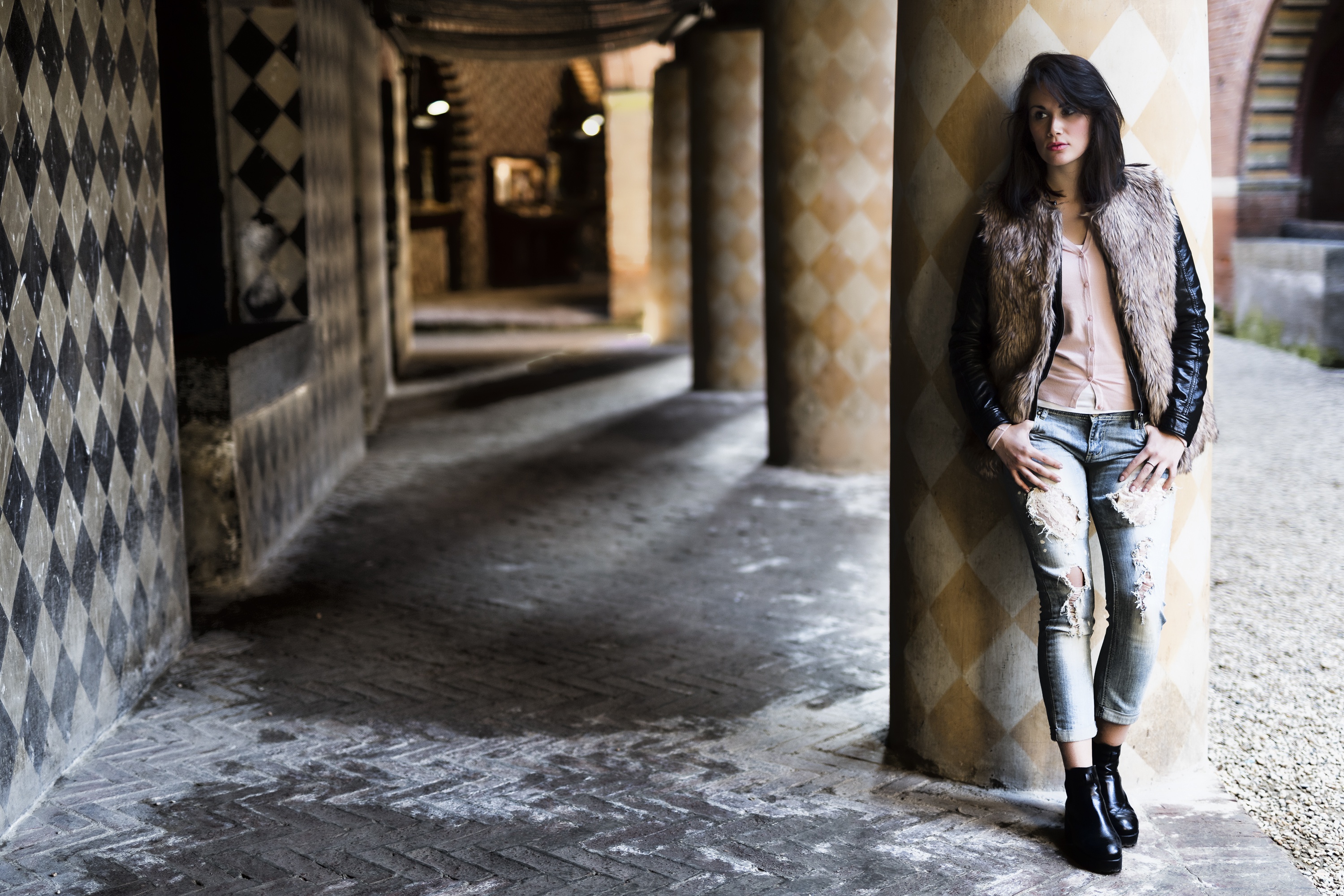 Download wallpaper face, style, model, Martina, section girls in ...