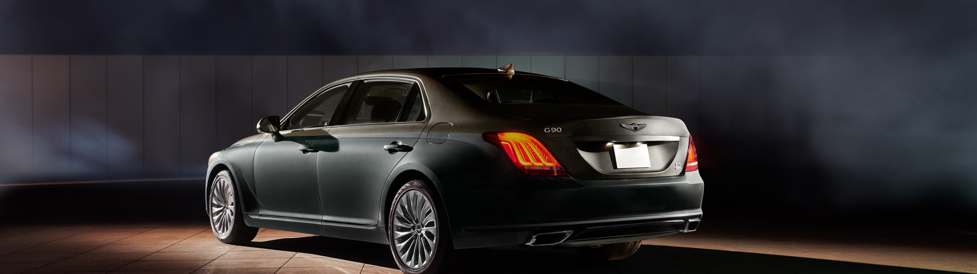 Download wallpaper Hyundai, rear view, Special Edition, Genesis, Vanity Fair, G90, 2019, section ...