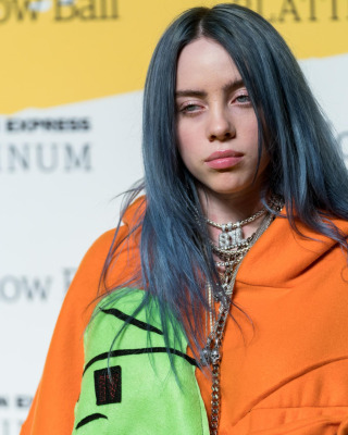 Download wallpaper singer, singer, Billie Eilish, Billy Iles, section ...