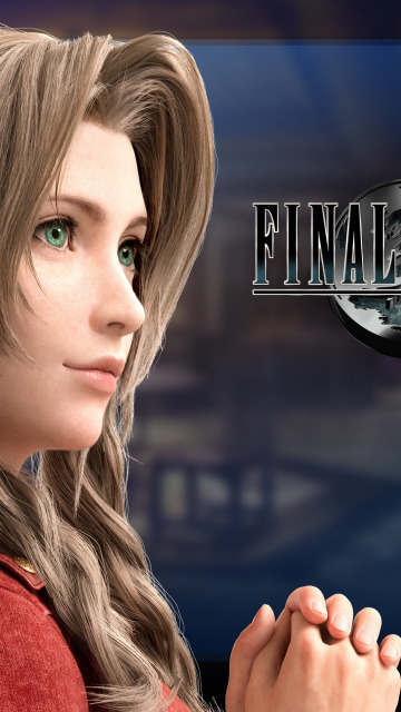 Download wallpaper girl, profile, braid, Aerith Gainsborough, Final ...