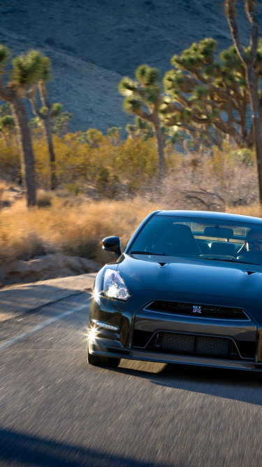 Download wallpaper Nissan, GT-R, front, R35, Nissan GT-R Track Edition ...