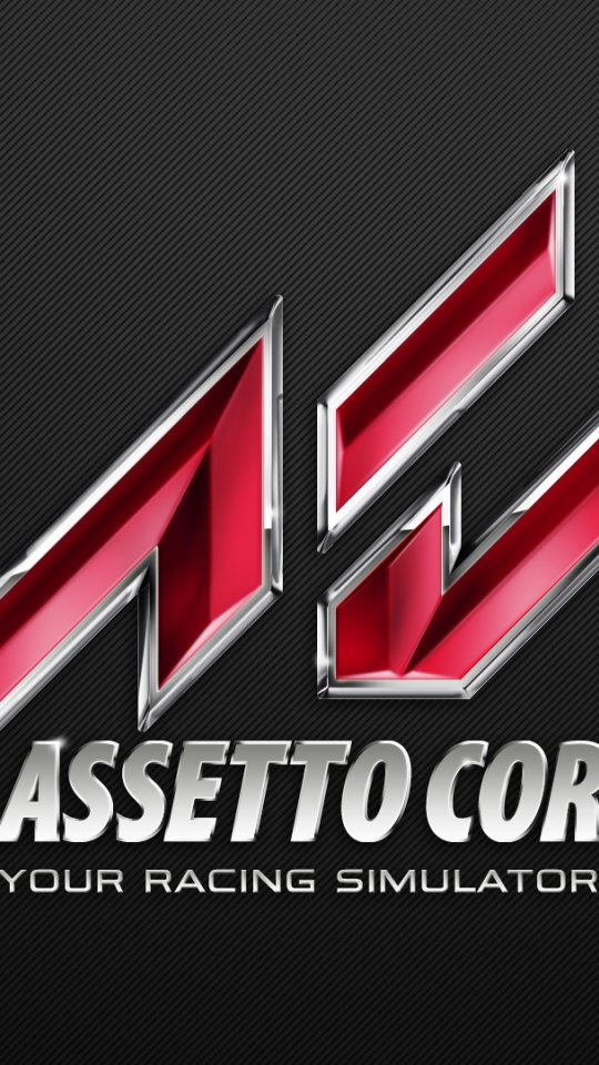 Download wallpaper logo, carbon, race, corsa, simulator, assetto ...