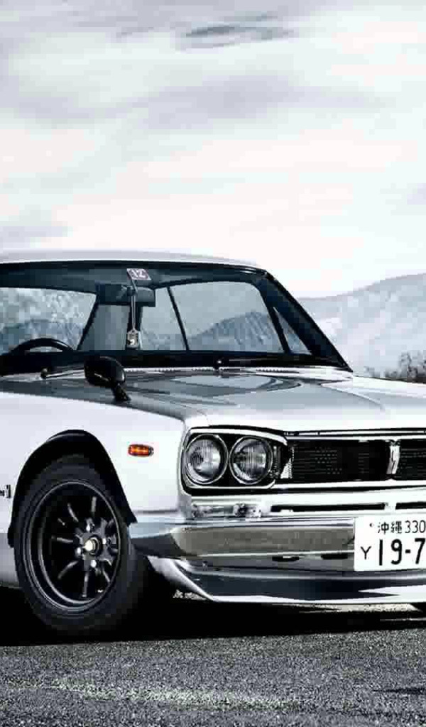 Download wallpaper Nissan, 2000, skyline gtr, section nissan in resolution 600x1024