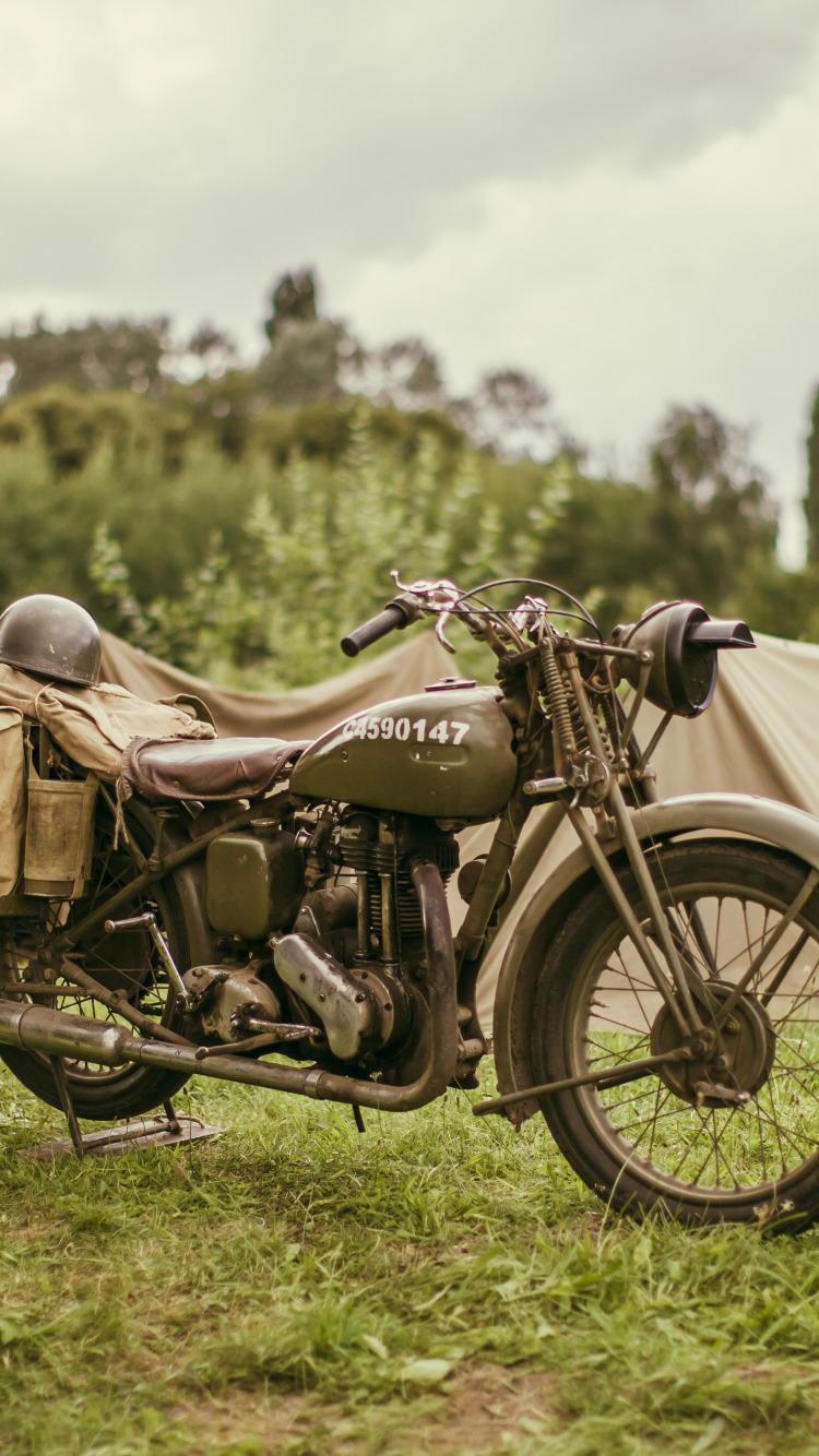 Download wallpaper motorcycle, Ariel, military, section motorbike in ...