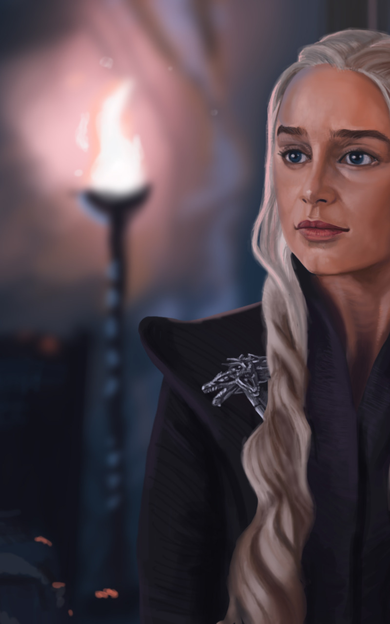 Download wallpaper Game of Thrones, Emilia Clarke, Daenerys Targaryen ...