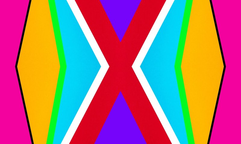 Download wallpaper triangles, figure, saver, section abstraction in ...