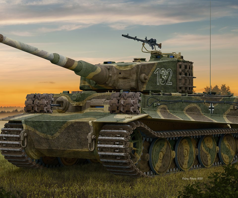 Download wallpaper Germany, Tiger, Tank weapon, Heavy Tank, Tiger I ...