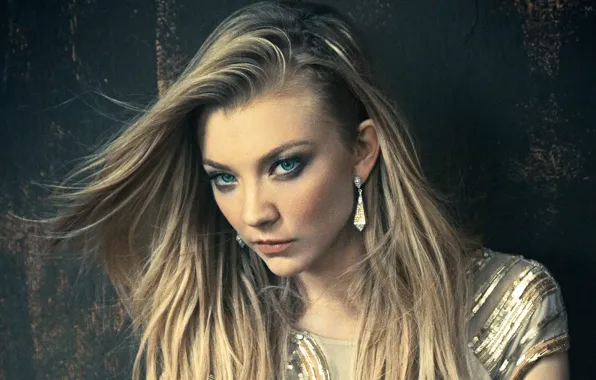Wallpaper actress, blonde, legs, beautiful, smiling, Natalie Dormer ...