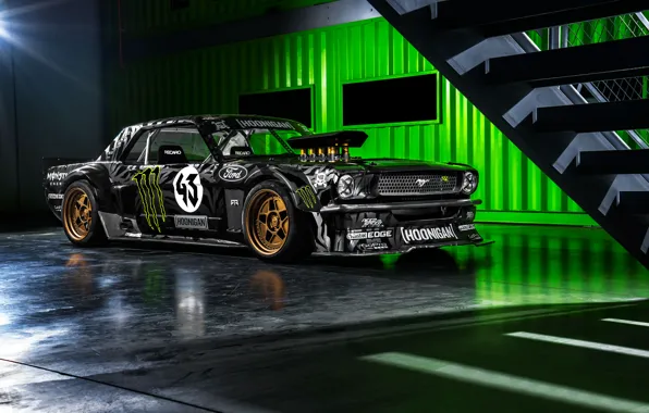 Wallpaper Mustang, Ford, Monster, Front, 1965, RTR, Block, Ken for ...