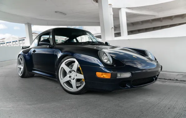 Download wallpaper Porsche, Blue, Front, Porsche 993, section porsche ...