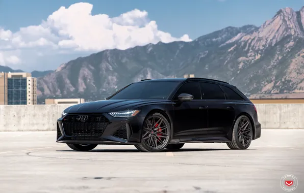 Download wallpaper Audi, Series, RS6 Avant, EVO-R, section audi in ...