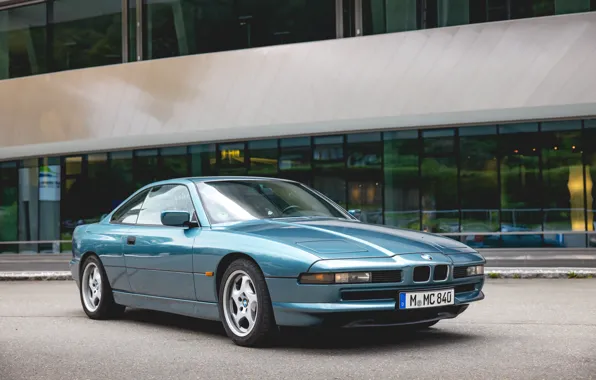 Wallpaper BMW, E31, front view, 8 Series, BMW 840 Ci M60 MT for mobile ...