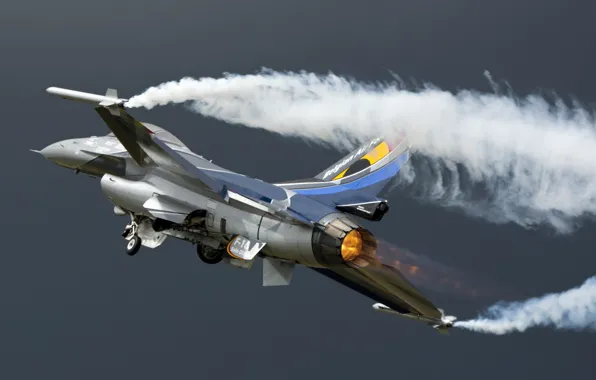 Wallpaper the sky, weapons, the plane, F-16 for mobile and desktop ...