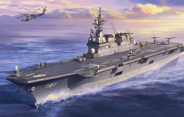 Download wallpaper Japan, Maritime self-defense force of Japan, JMSDF ...