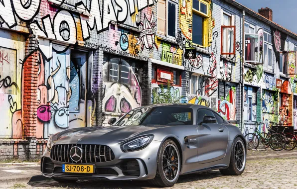 Wallpaper GTR, Mercedes, AMG, Graffiti, 708D for mobile and desktop ...