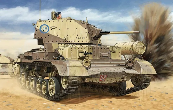 Wallpaper British cruiser tank, light weight, A10 Mk.IA, Cruiser Tank ...