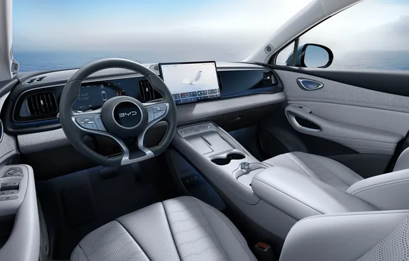 Wallpaper interior, SUV, SUV, electric, 2025, BYD, 05 EV, BYD Sealion 05 EV for mobile and ...